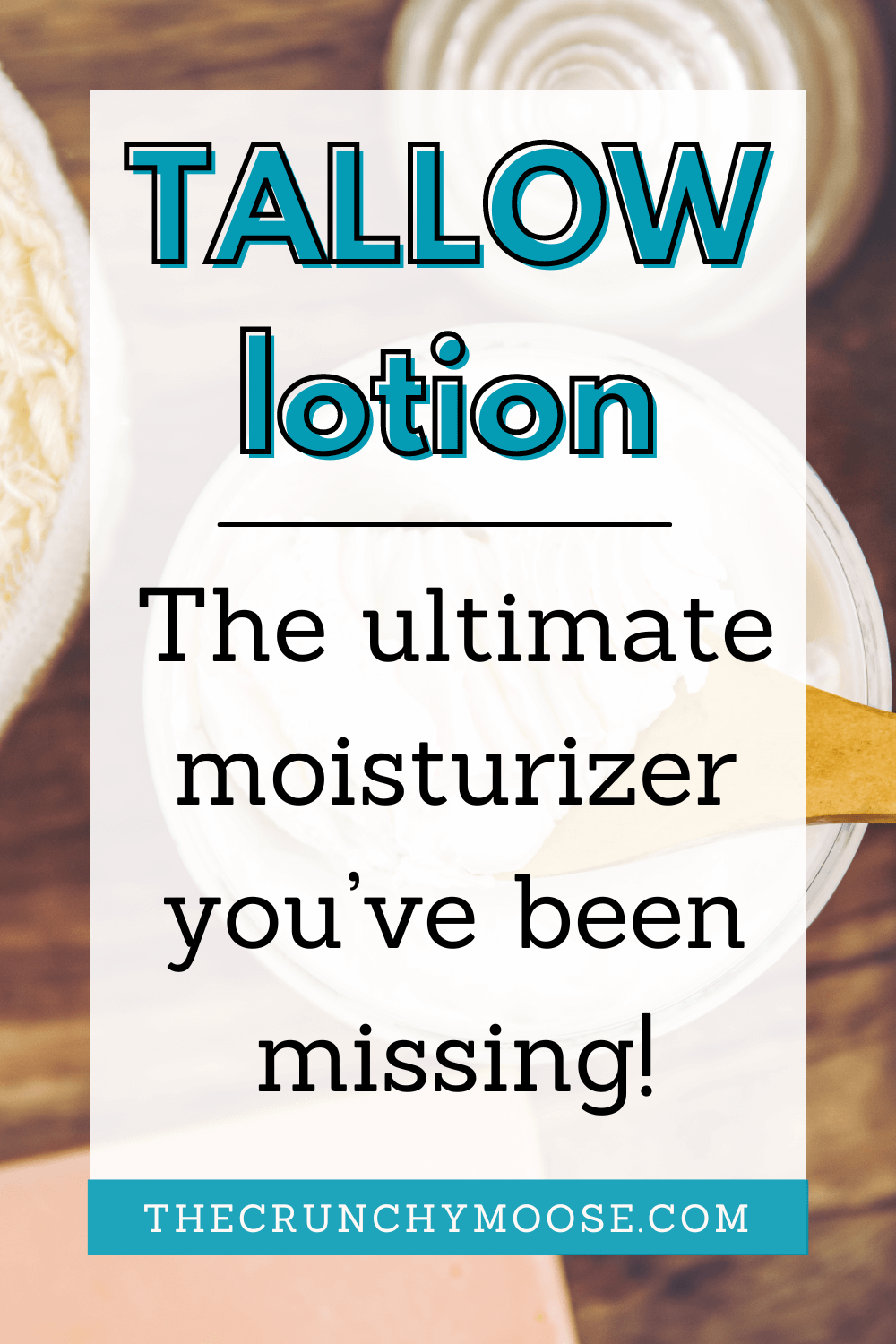 Tallow Lotion: The Ultimate Moisturizer You've Been Missing | The ...